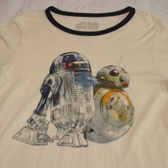 Star Wars | Tops | Star Wars R2 D2 And Bb8 Top | Poshmark